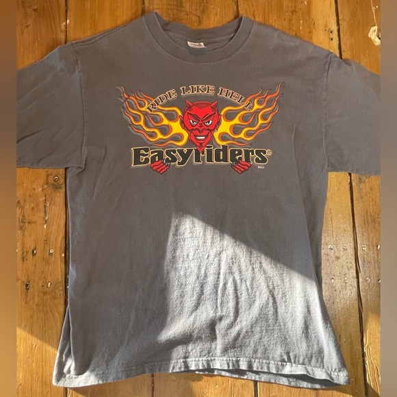 Anvil | Shirts | Vintage Ride Like Hell Easyriders Motorcycle Club ...